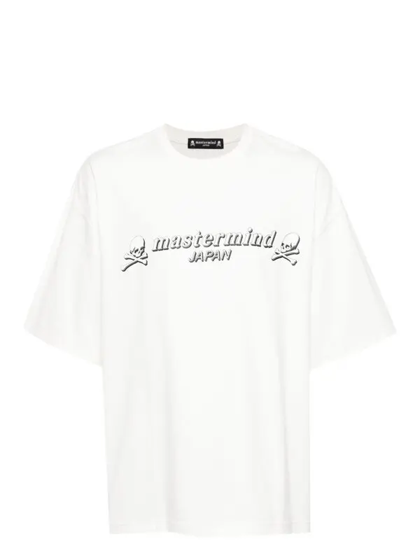 MASTERMIND WORLD Logo-print T-shirt - White