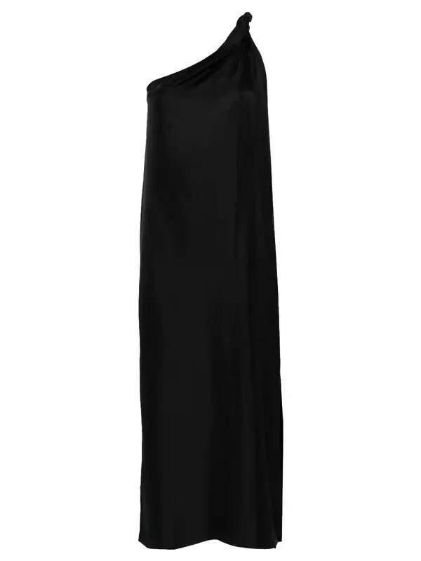 Loulou De Saison Adela Silk Maxi Dress - Black