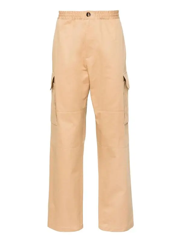 Marni Mid-rise Cargo Trousers - Yellow