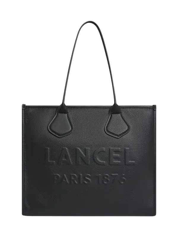 LANCEL Large Jour De Leather Tote Bag - Black