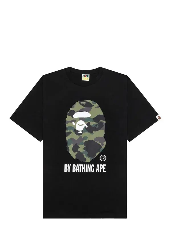 A BATHING APE 1st Camo Bathing Ape Tee /green - Black