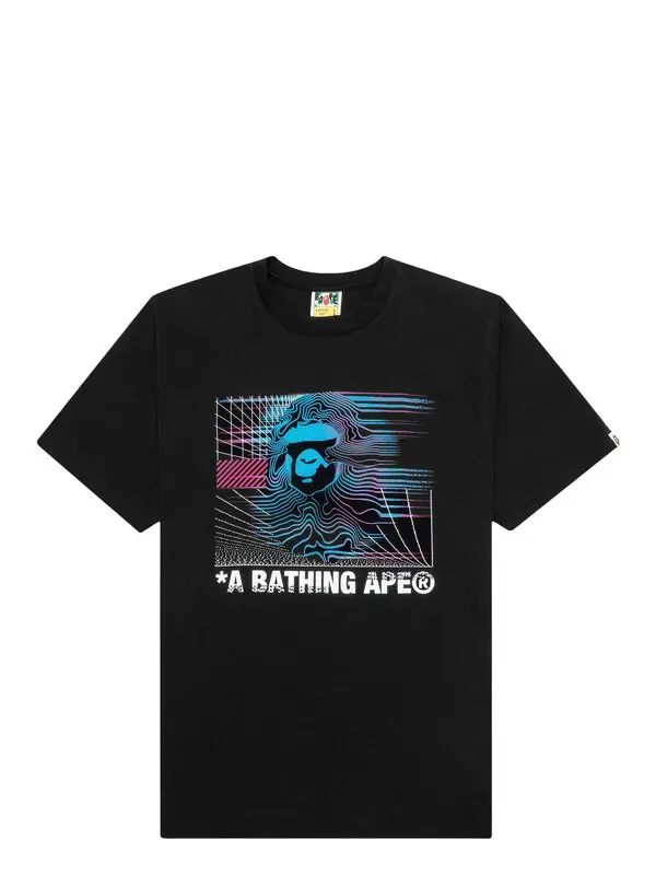 A BATHING APE Aero Tee - Black