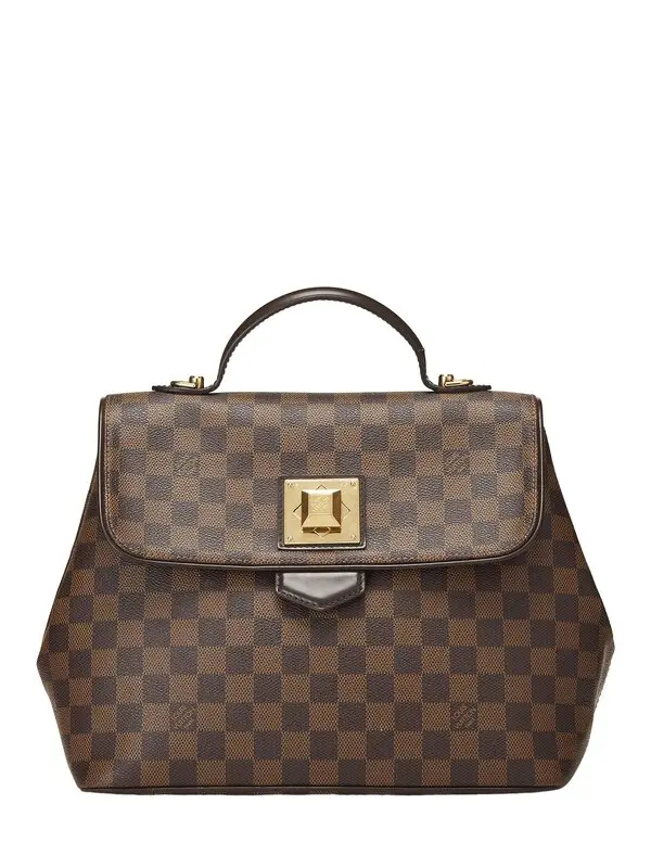 LOUIS VUITTON Damier Ebene Bergamo - Brown