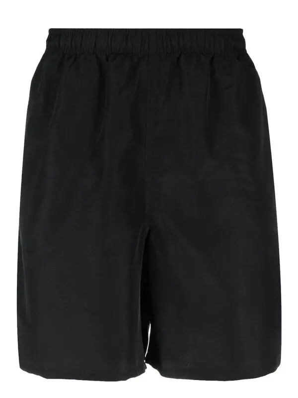 StÜssy Straight-leg Swim Shorts - Black