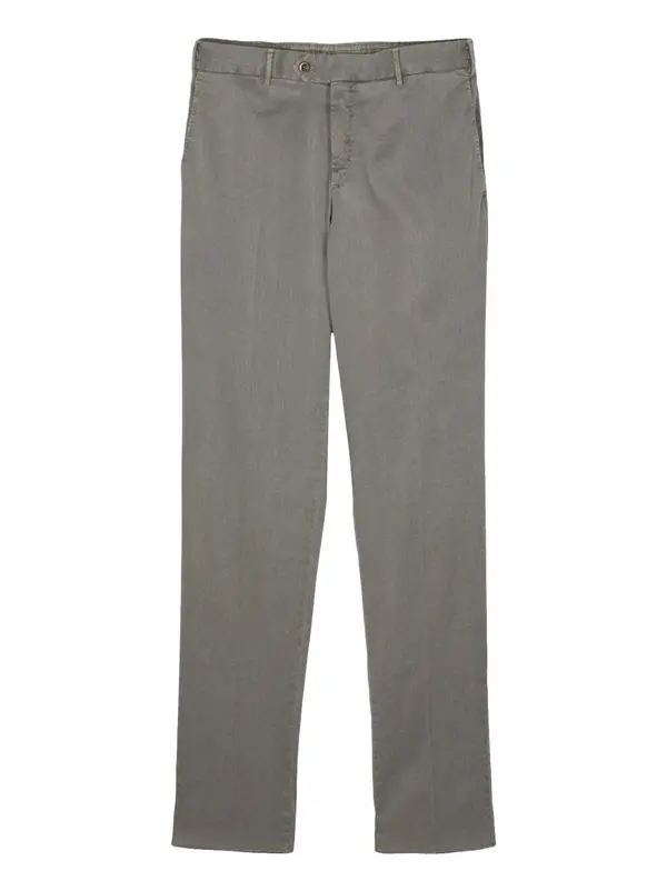 PT TORINO Pressed-crease Trousers - Grey