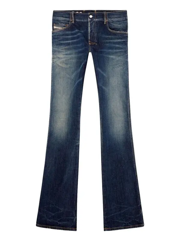 DIESEL® D-backler Low-rise Bootcut Jeans - Blue