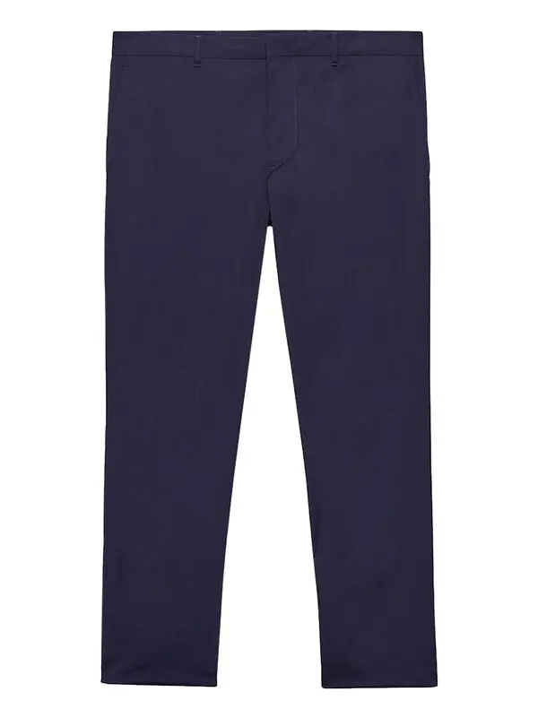 Prada Stretch Poplin Pants - Inchiostro