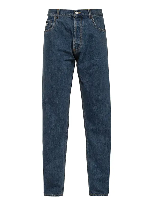 Prada Relaxed Fit Jeans - Bleu