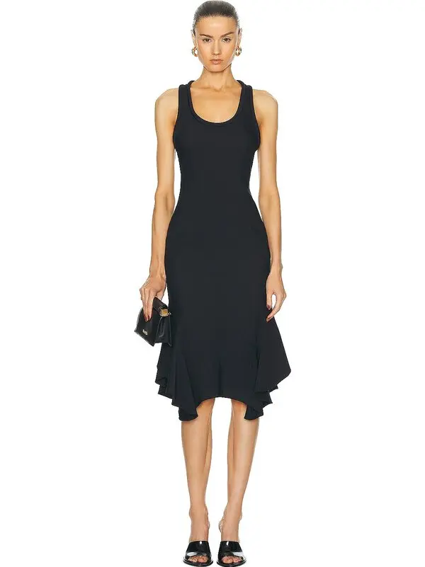 Stella McCartney Crinkle Dress - Black