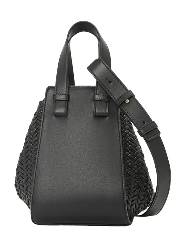 Loewe Leather Hammock Top-handle Bag - Black