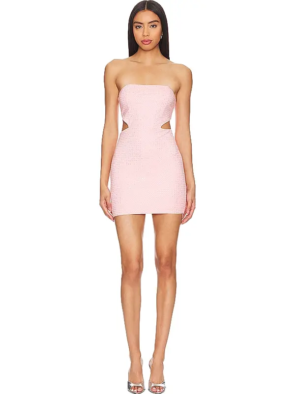 Superdown Elaina Cut Out Mini Dress - Pink