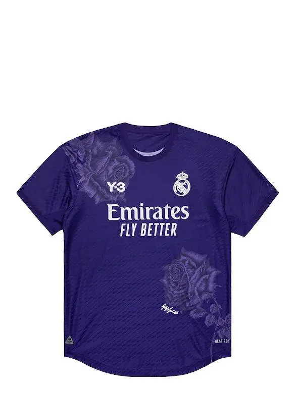 Adidas Y3 Real Madrid 23/24 Special Edition Trikot Authentic Jersey - Dark Purple