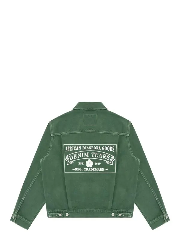 DENIM TEARS Adg Type2 Jacket - Vintage Green