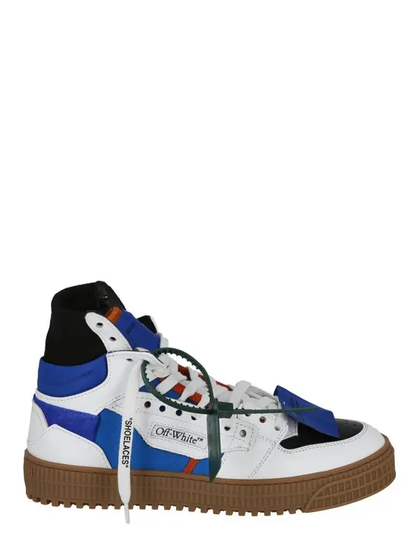 Off-White Off Offcourt 3.0 High-top Sneakers - White/blue