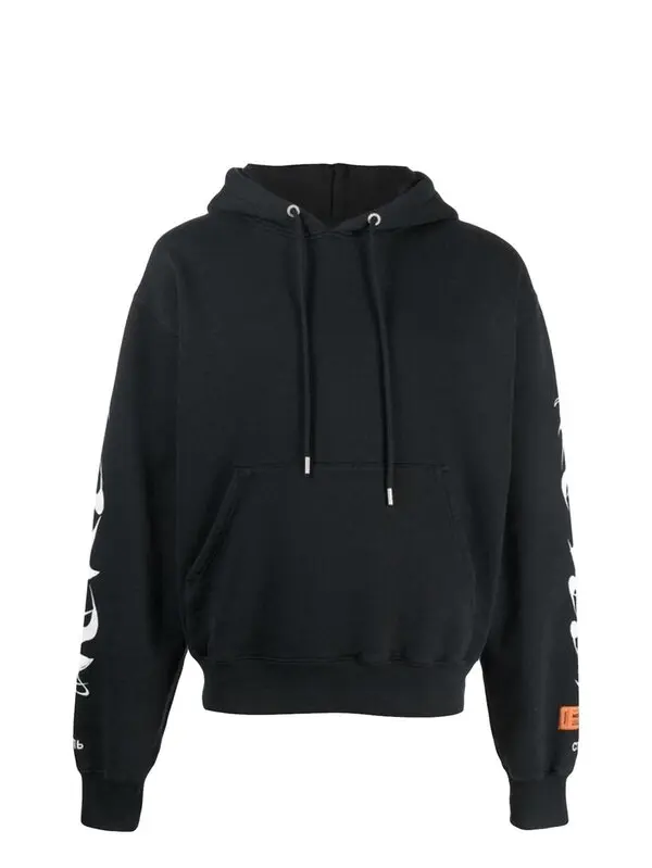 Heron Preston Hoodie - Black/white