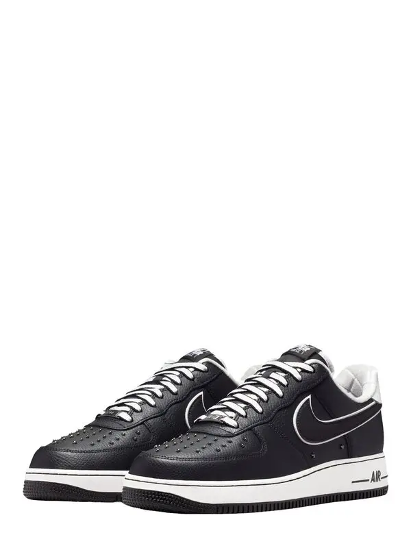 Nike Force 1 '07 Premium Sneakers - Black/white/dark Grey