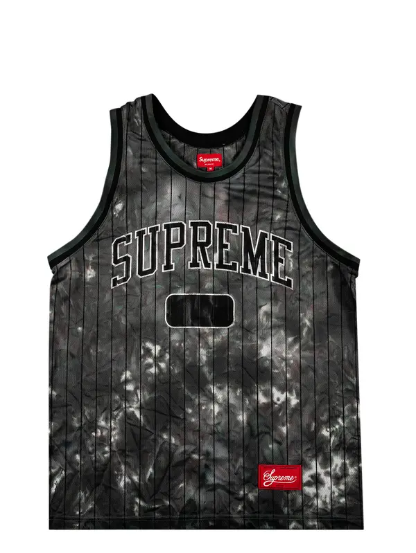 Supreme Dyed Basketball Jersey - Black