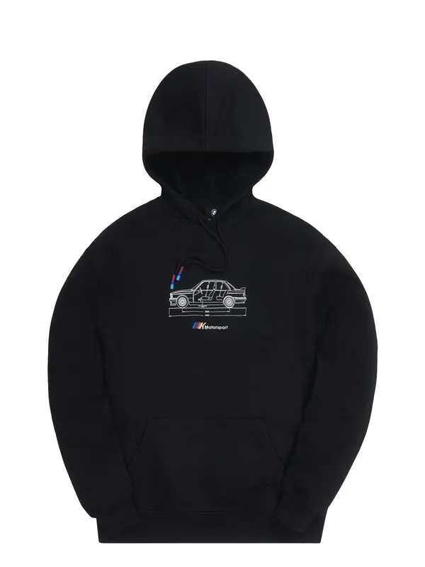 Kith For Bmw Side Dimensions Hoodie - Black