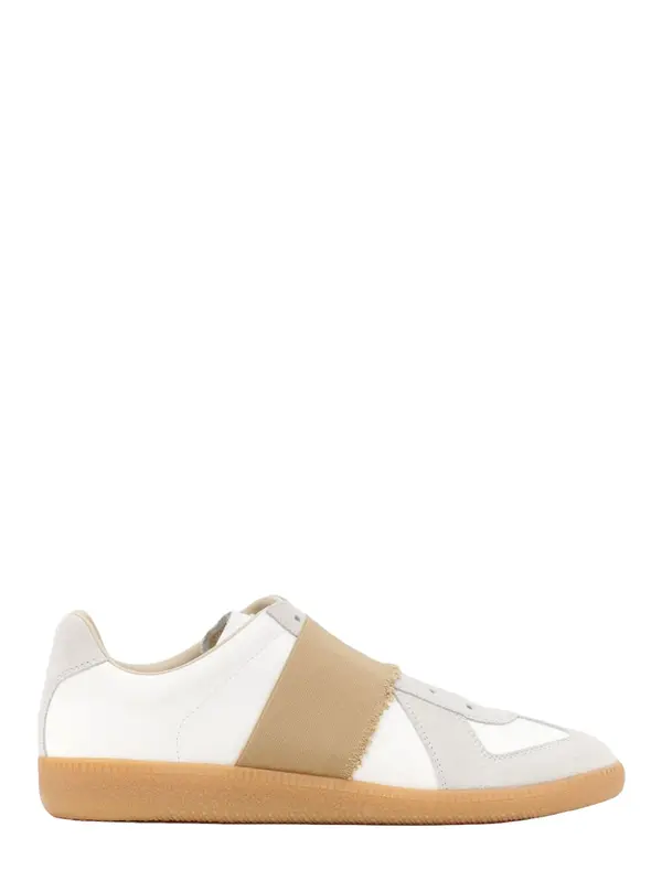 MAISON MARGIELA Replica Leather Sneakers - Neutrals
