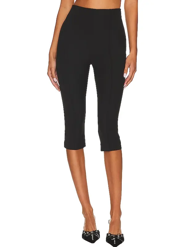 LOVERS AND FRIENDS Cindy Cropped Capri Pant - Black