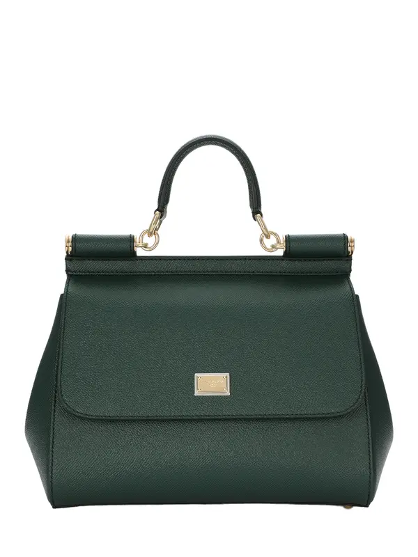 Dolce & Gabbana Large Sicily Handbag - Green