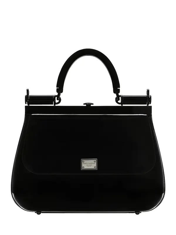 Dolce & Gabbana Resin Sicily Box Bag - Black