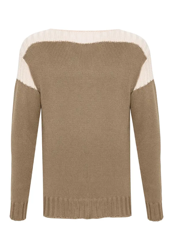 Fendi Ff-motif Sweater - Brown