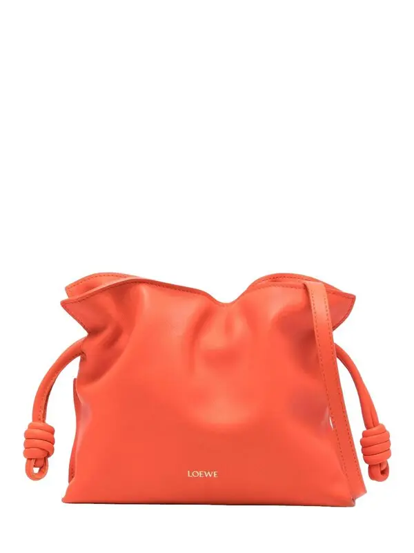 Loewe Flamenco Mini Leather Bag - Orange