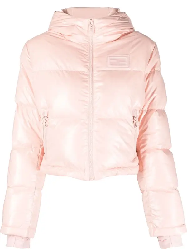 Fendi Puffer Down Jacket - Pink