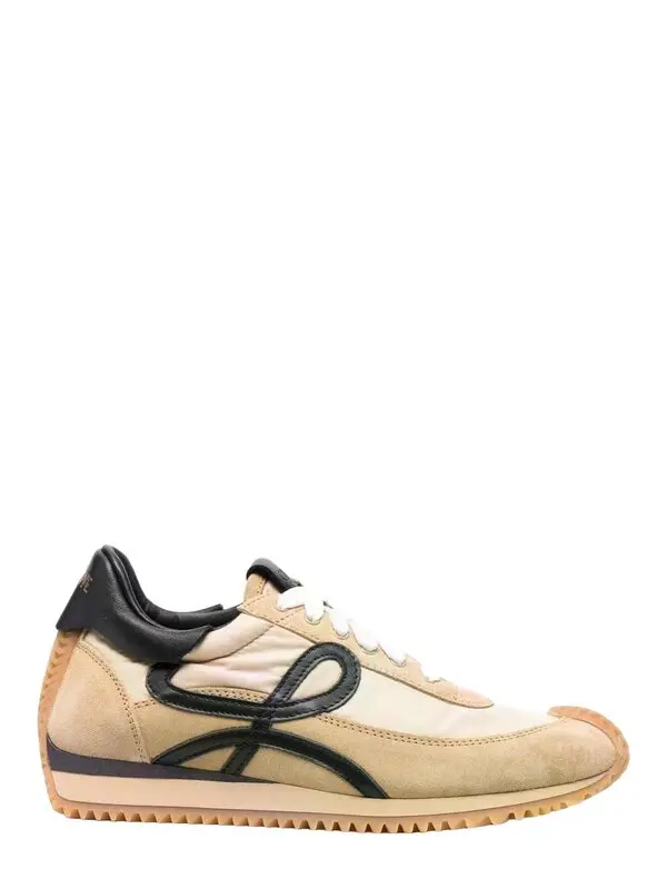 Loewe Multi-panel Lace-up Sneakers - Neutrals