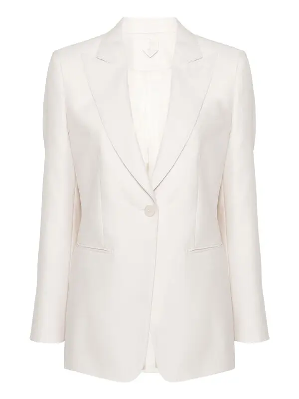 Max Mara Avoriaz Single-breasted Blazer - Neutrals