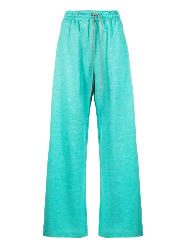 Max Mara Flared Trousers - Green