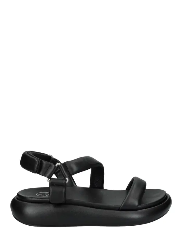 Ash Vanessa Leather Sandals - Black