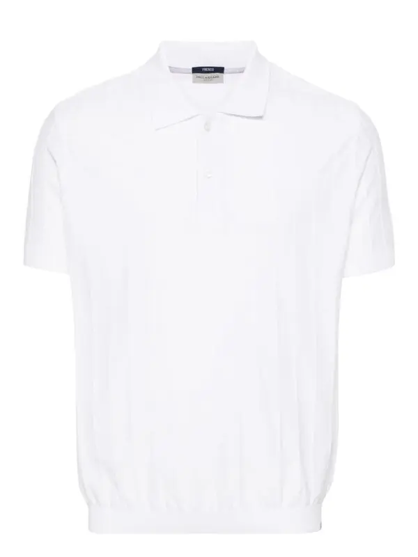 Paul & Shark Fresco Cotton Polo Shirt - White