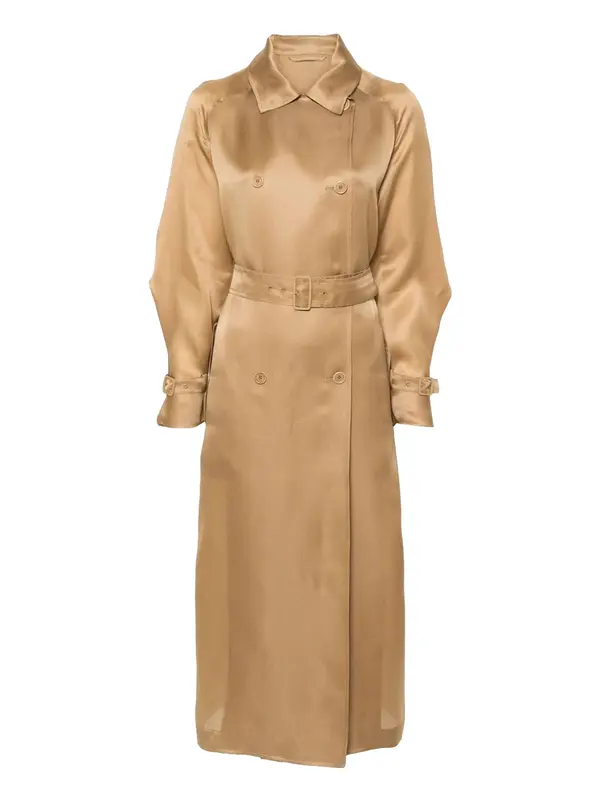 Max Mara Double-breasted Trench Coat - Neutrals