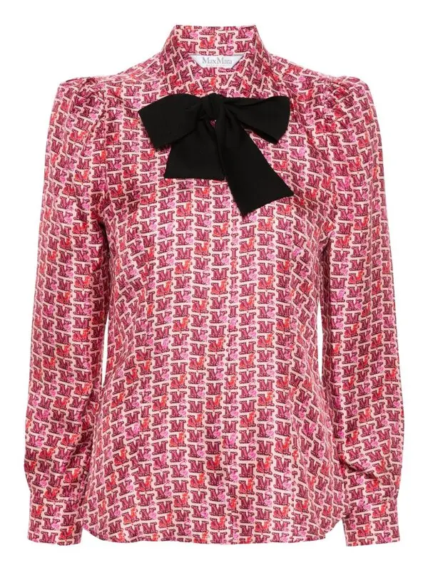 Max Mara Patterned Shirt - Pink