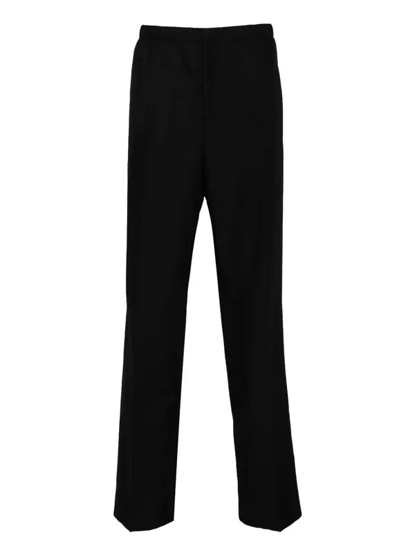 Fendi Straight-leg Trousers - Black