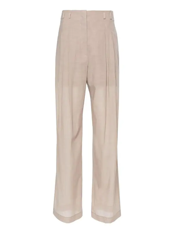 Philosophy Di Lorenzo Serafini Pleat-detailing Trousers - Neutrals