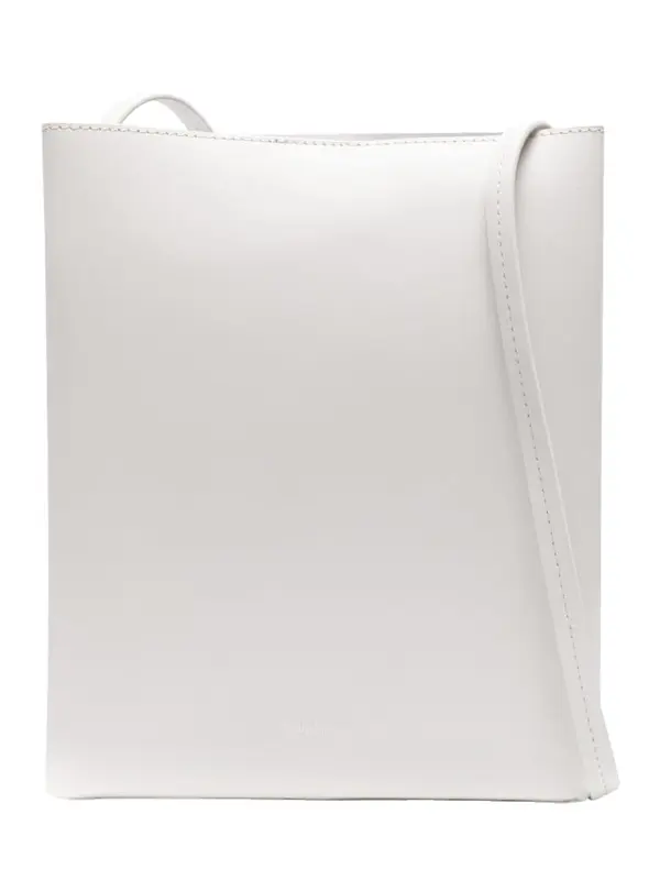 Calvin Klein Leather Crossbody Bag - White
