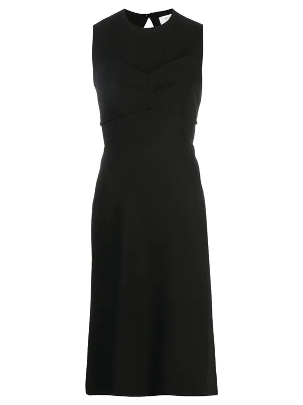 Sportmax Open-back Sleeveless Dress - Black