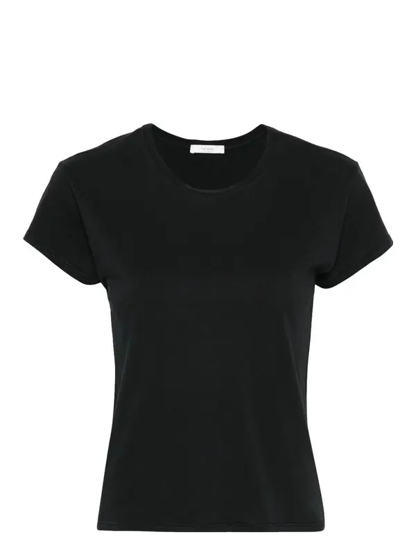 THE ROW Tori Cotton T-shirt - Black