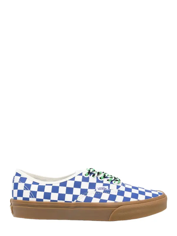 VANS Checked Canvas Sneakers - White