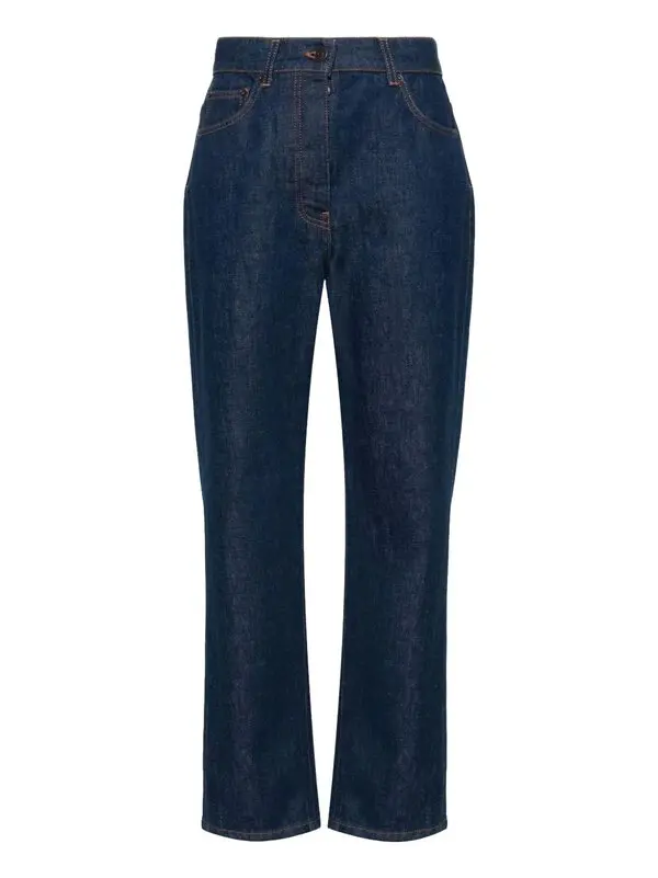 THE ROW Borjis Straight-leg Jeans - Blue