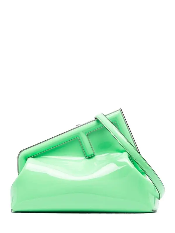 Fendi First Clutch Bag - Green