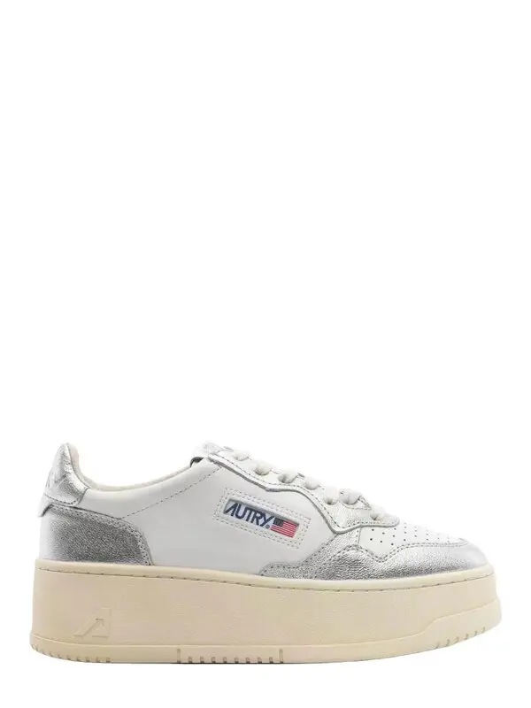 AUTRY Medalist Platform Sneakers - White