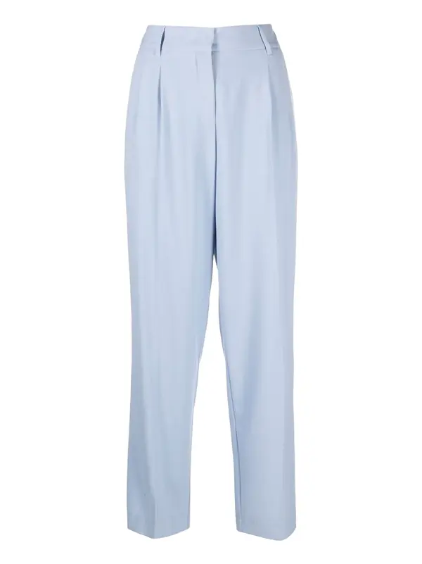 BLANCA VITA Passiflora Tailored Trousers - Blue