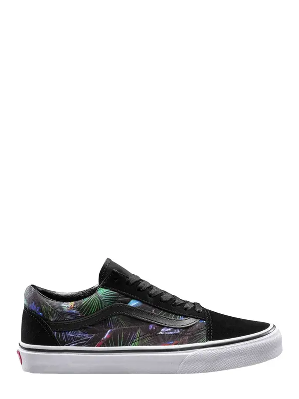 VANS Floral Old Skool Sneakers - Black