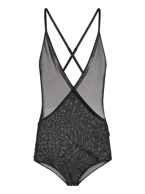 TOM FORD Jersey Bodysuit - Black