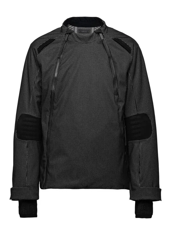Prada Reflective Fabric Jacket - Black