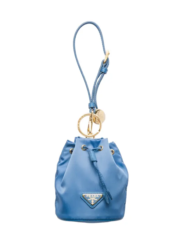 Prada Re-nylon Keychain Charm - Wave
